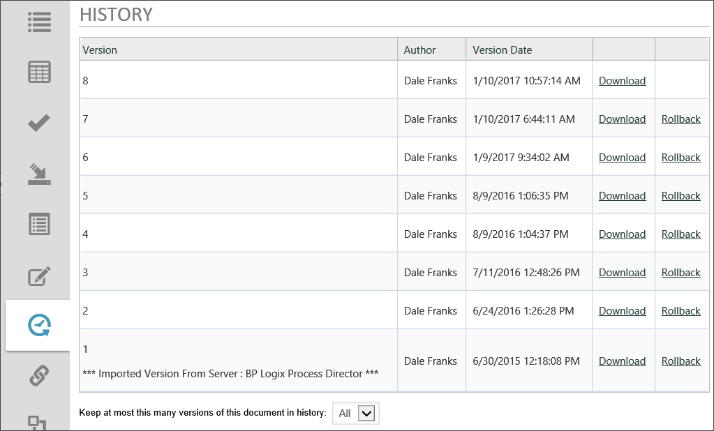 Other Form Configuration Tabs